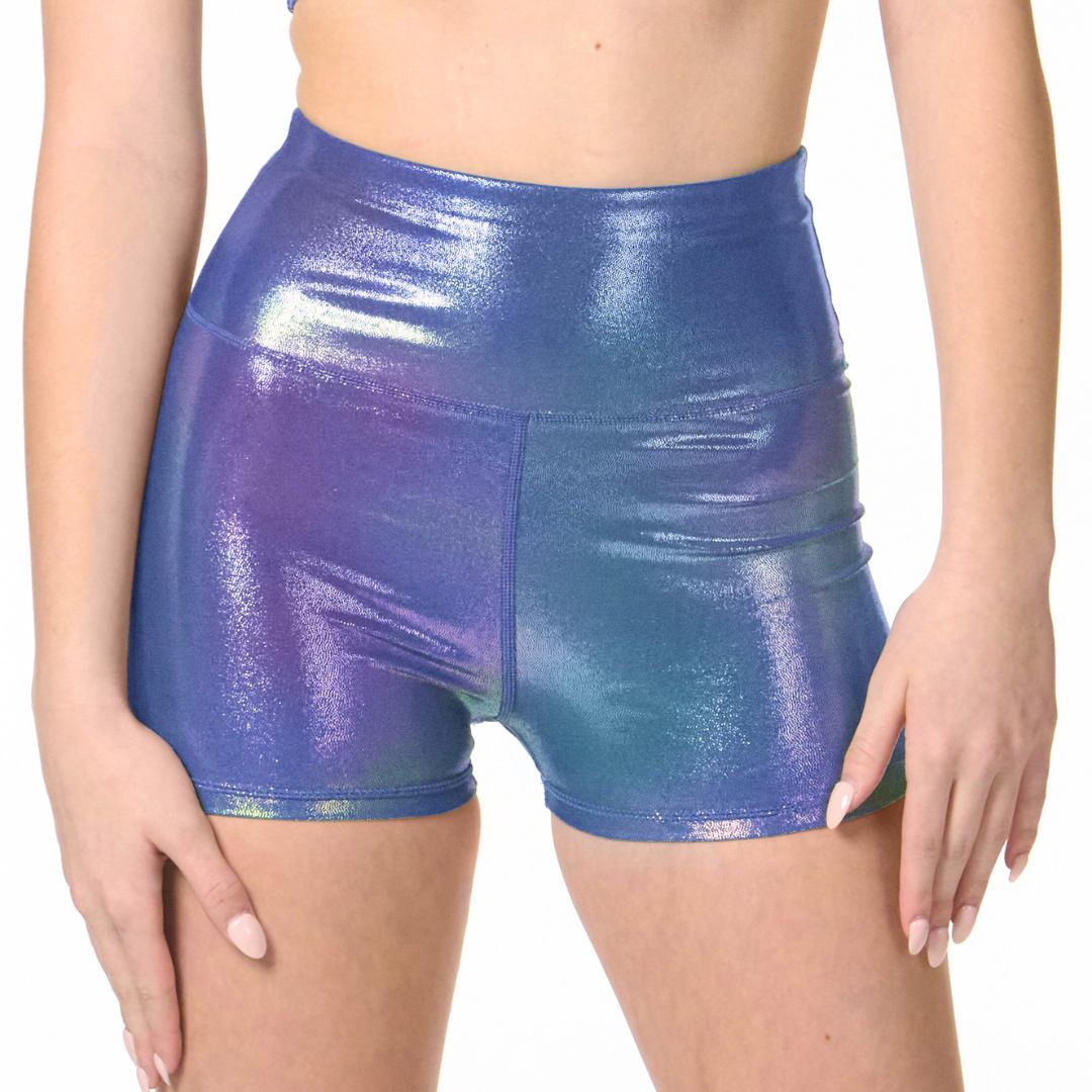 Ignite Compression Shorts - Midnight Blue Shimmer | Dragonwing